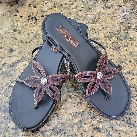Brighton | Shoes | Brighton Omega Thong Sandals 72 | Poshmark